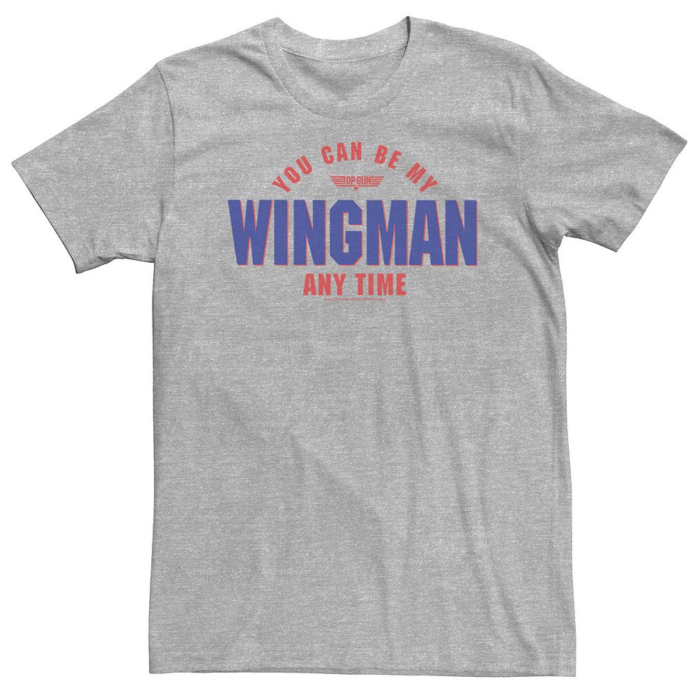 Big & Tall Top Gun "You Can Be My Wingman Any Time" Graphic Tee