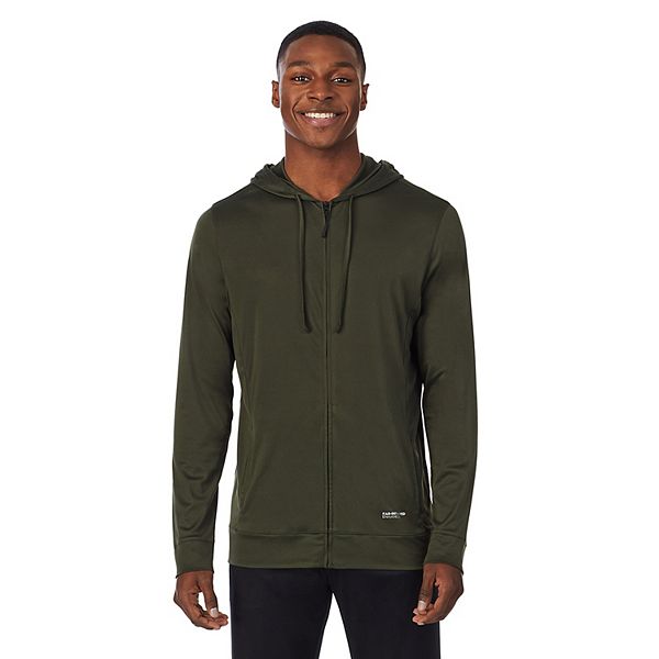 Mens Cuddl Duds® Far Infrared Enhance Full Zip Sleep Hoodie