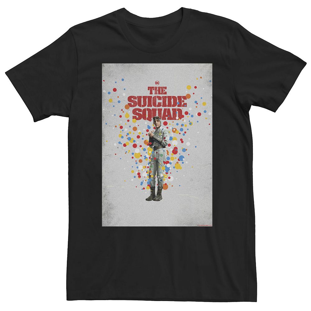 Big & Tall DC Comics The Suicide Squad Polka Dot Poster V2 Tee