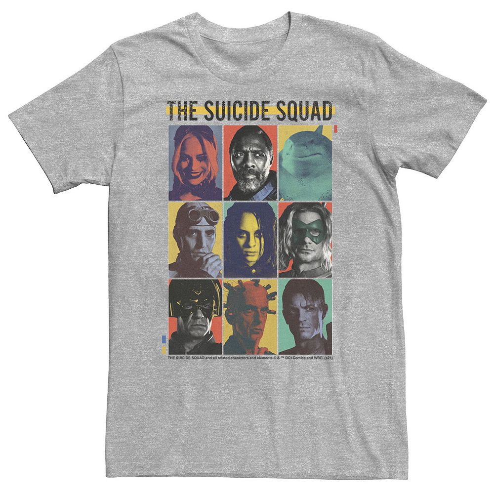 Big & Tall DC Comics The Suicide Squad Box Up Poster Tee