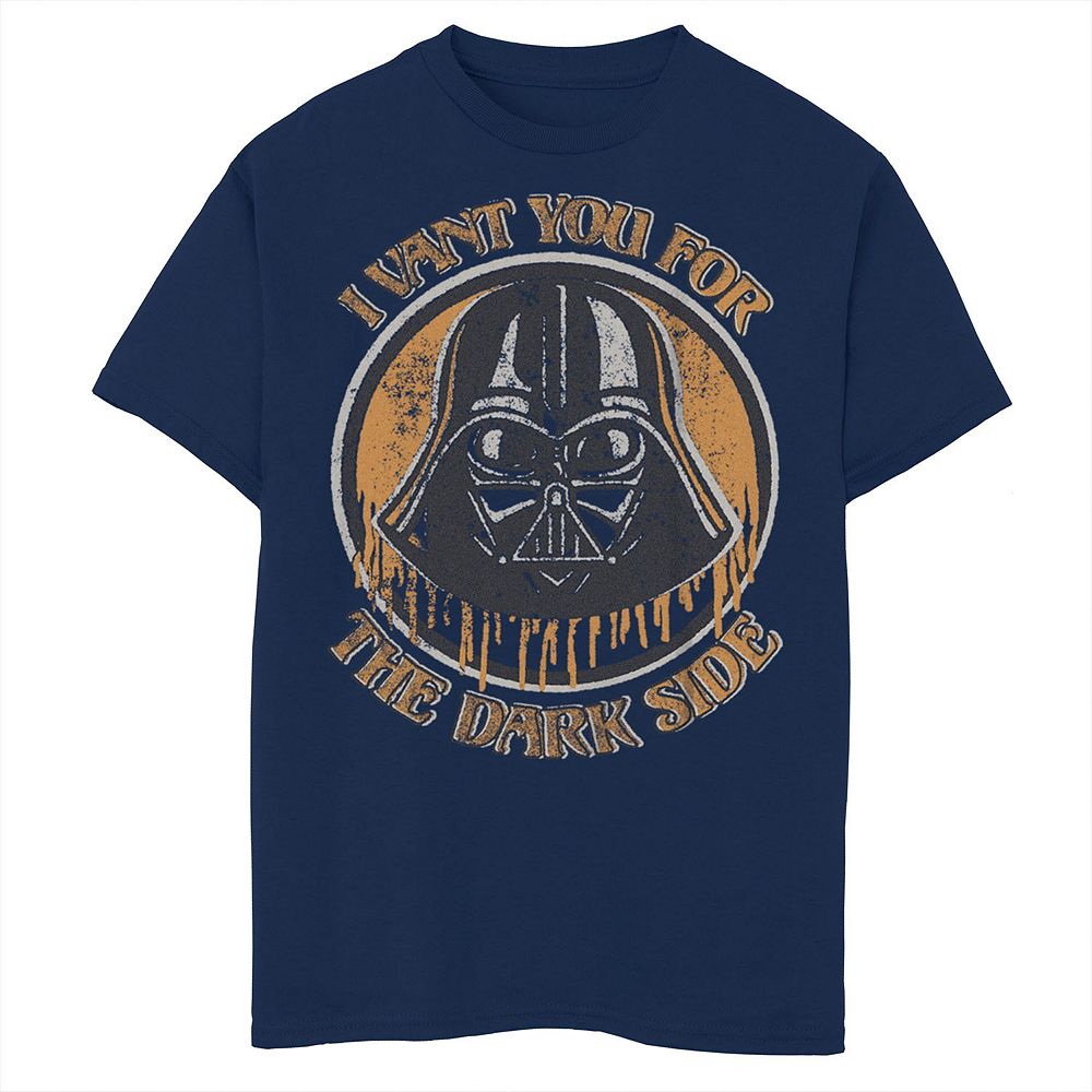 Boys 6-20 Star Wars Darth Vader I Want You For The Dark Side Graphic Tee