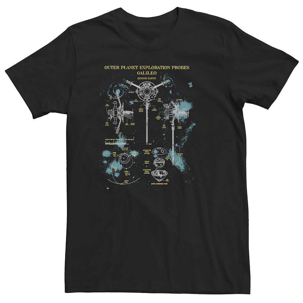 Big & Tall Fifth Sun Galileo Satellites Tee