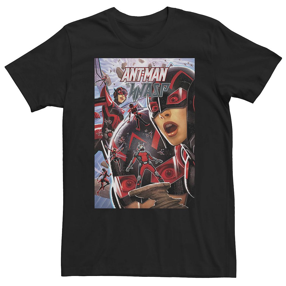 Big & Tall Marvel Wasp and Ant-Man Comic Cover Tee