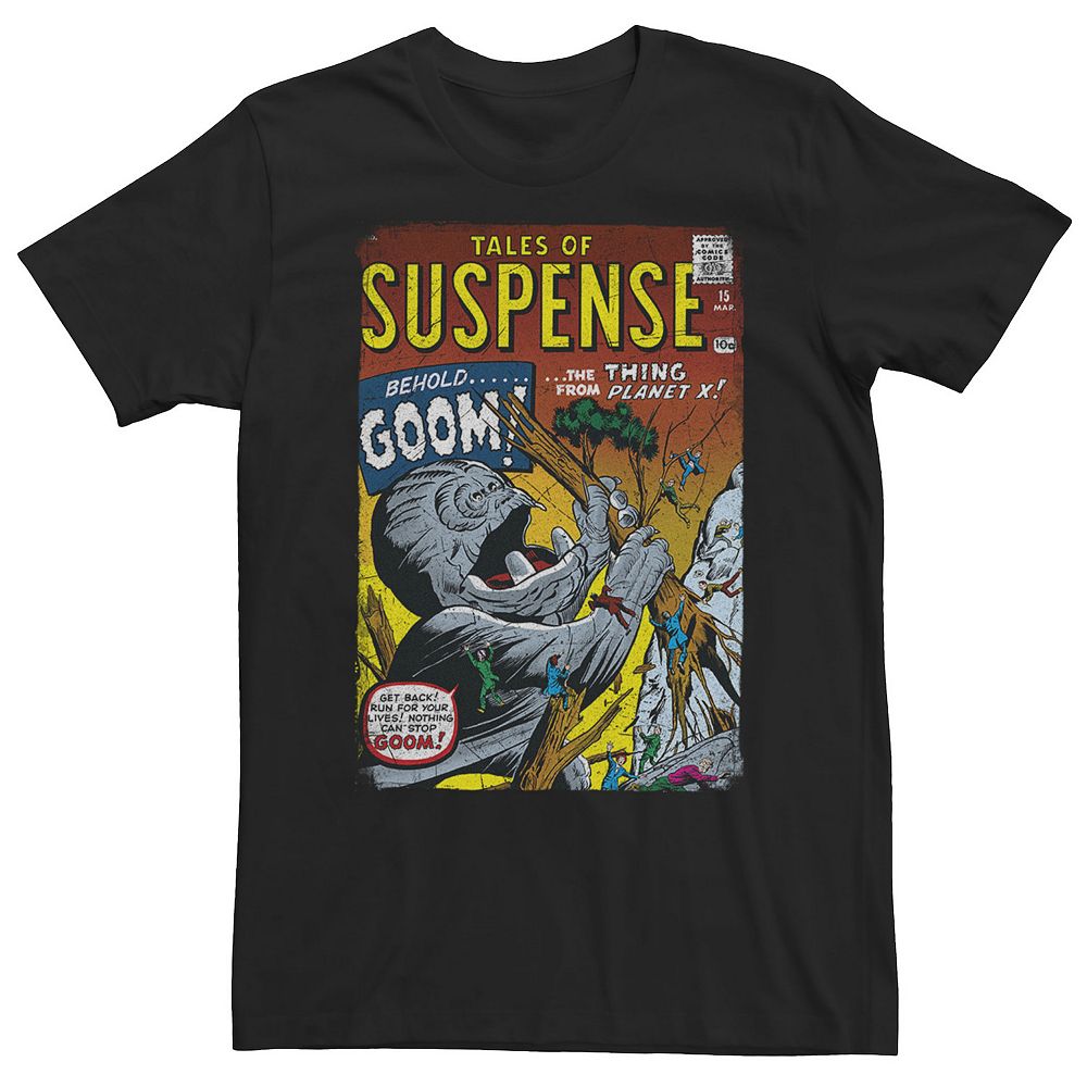 Big & Tall Marvel Monsters Unleashed Retro Comic Intro GOOM Tee