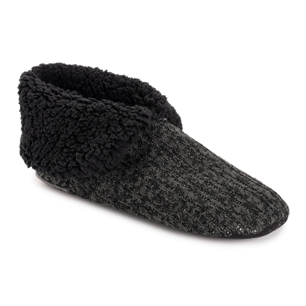 Men's MUK LUKS Foldover Sherpa Boot Slippers
