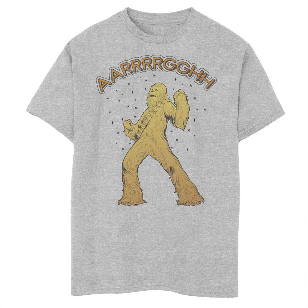 Boys 8-20 Star Wars Chewbacca Argh Angry Stance Graphic Tee