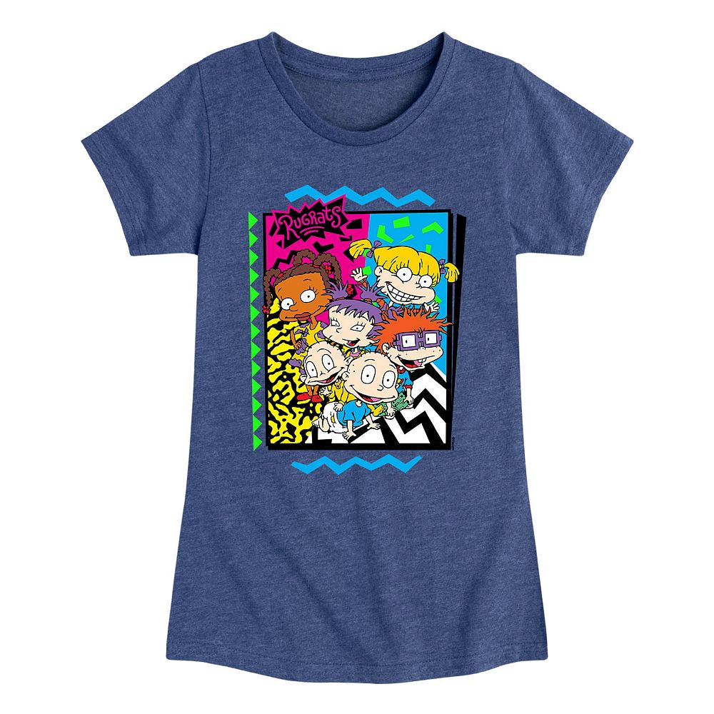 Girls 7-16 Nickelodeon Rugrats 90s Graphic Tee