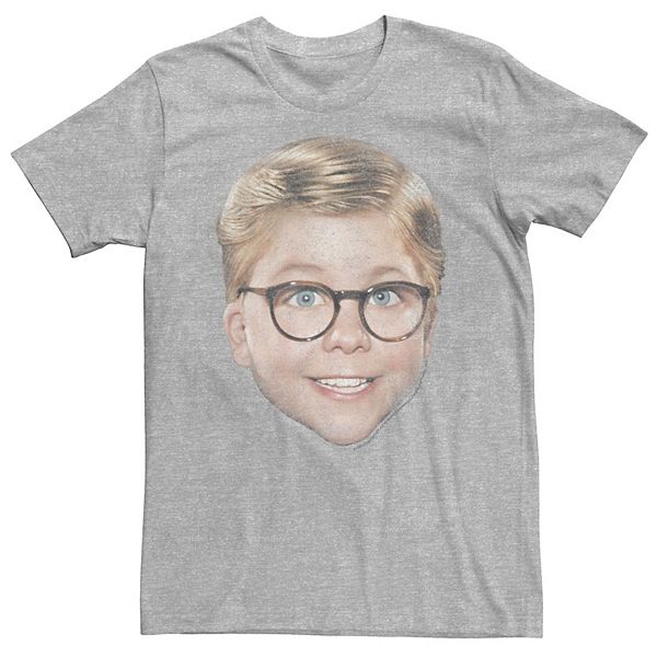 Big & Tall A Christmas Story Ralphie Big Face Tee