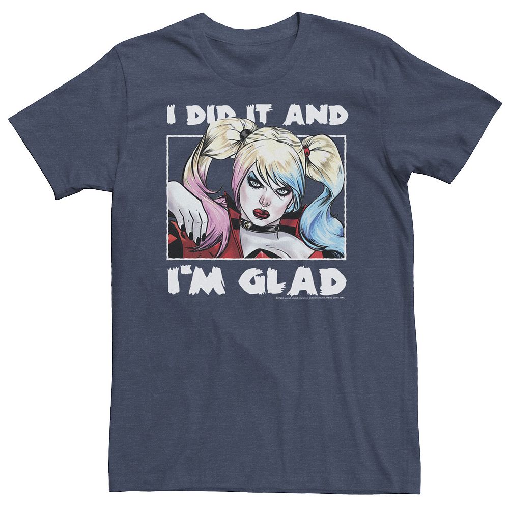 Big & Tall DC Comics Batman Harley Did It Tee