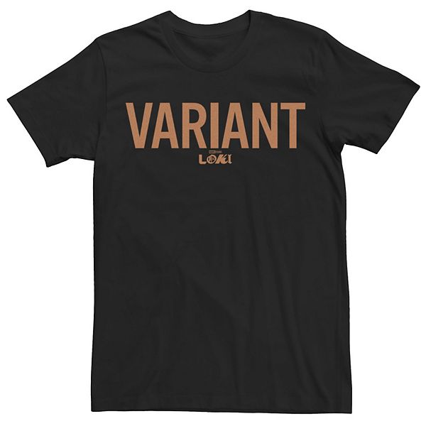 Big & Tall Marvel Loki Variant Simple Text Tee