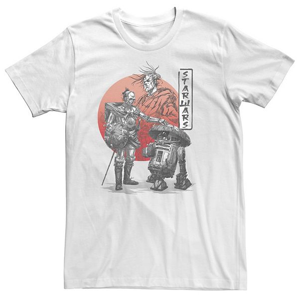 Big & Tall Star Wars: Visions Samurai Droid Sunset Tee