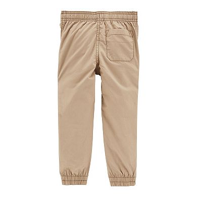 Toddler Boy Carter's Pull-On Poplin Pants