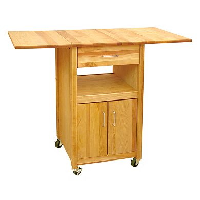 Catskill Craftsmen Drop Leaf Cabinet Cart
