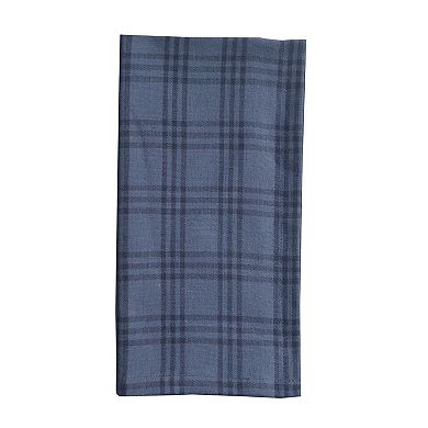 Food Network™ Blue Check Woven Dinner Napkin 4-pk.