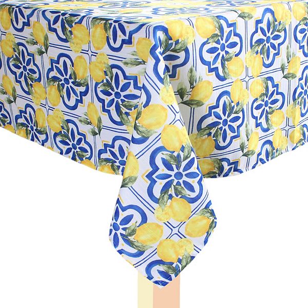 Food Network™ Modern Charm Lemon Tablecloth