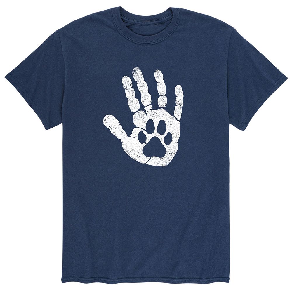 Men's Handprint Pawprint Tee