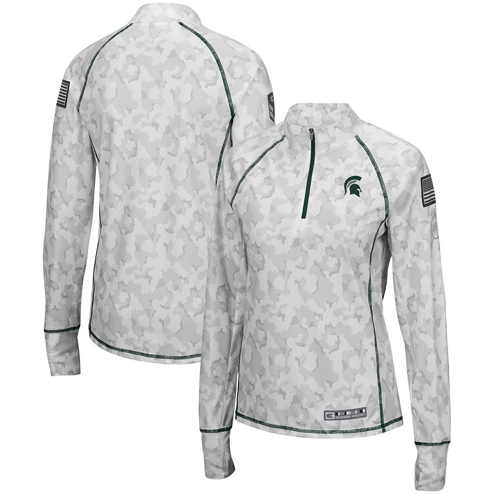 Women's Colosseum White Michigan State Spartans OHT Military ...