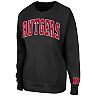 Women's Colosseum Black Rutgers Scarlet Knights Campanile Pullover ...