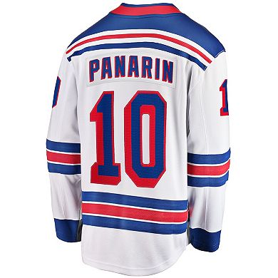 Men's Fanatics Branded Artemi Panarin White New York Rangers Away Premier Breakaway Player Jersey