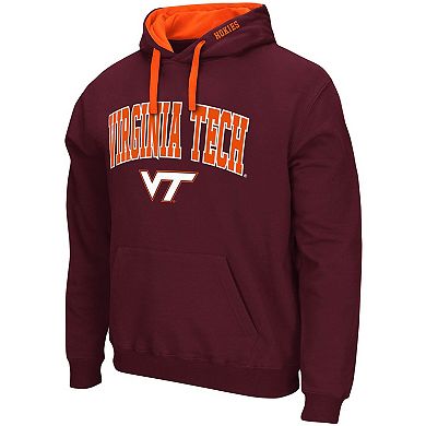 Men's Colosseum Maroon Virginia Tech Hokies Big & Tall Arch & Logo 2.0 ...