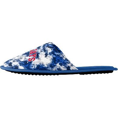 Women's FOCO Toronto Blue Jays Iconic Logo Scuff Slippers