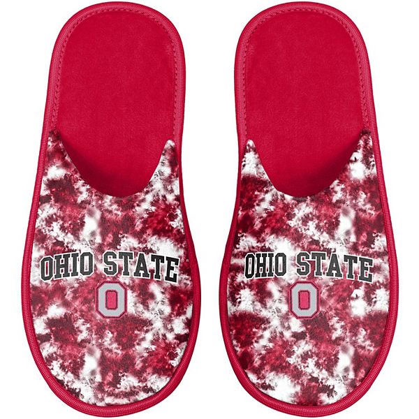 Women's FOCO Ohio State Buckeyes Iconic Logo Scuff Slippers