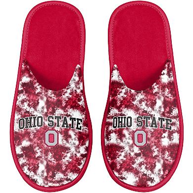 Women's FOCO Ohio State Buckeyes Iconic Logo Scuff Slippers
