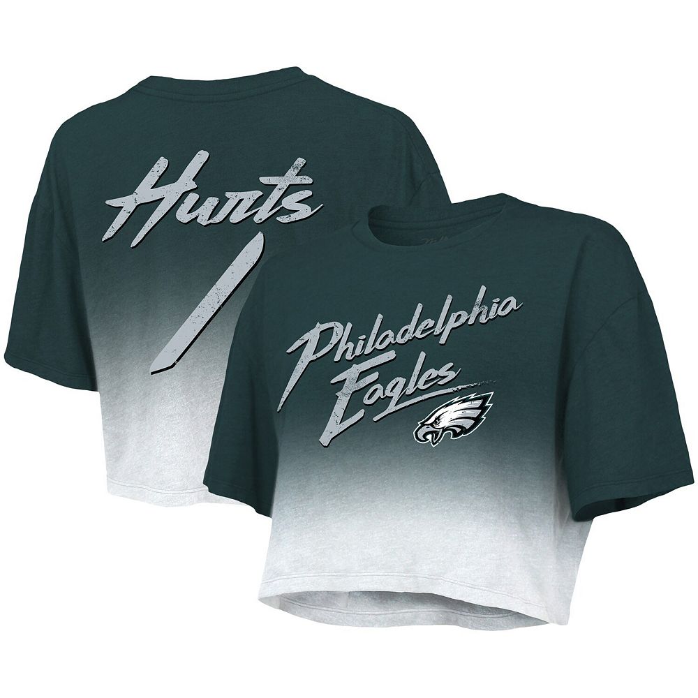 Women's Majestic Threads Jalen Hurts Green/White Philadelphia Eagles ...