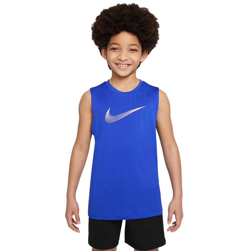 Boys 8-20 Nike Dri-FIT Hybrid Muscle Tee