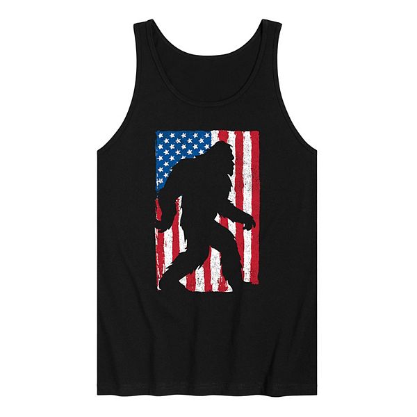 Men's Sasquatch Sasquatch Flag Tank Top