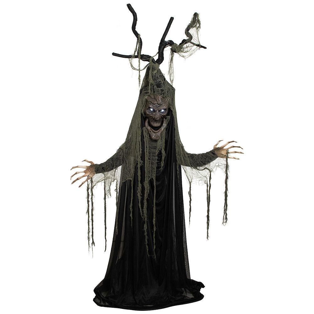 Northlight Touch Activated Tree Man Animated Halloween Floor Decor
