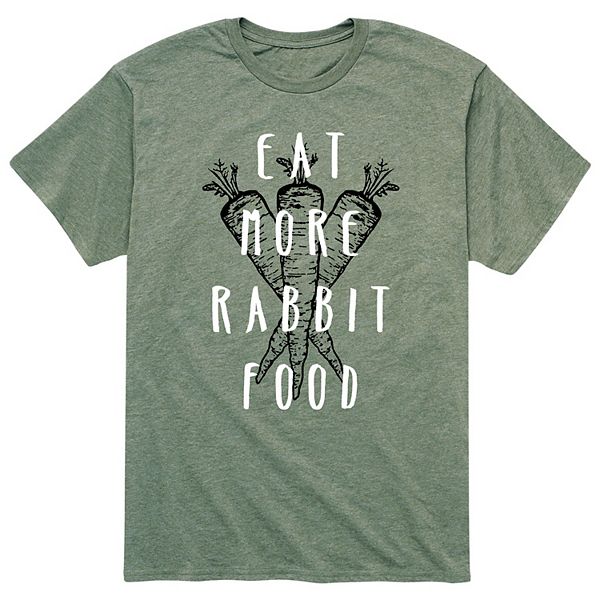 Men's Eat More Rabbit Food Tee