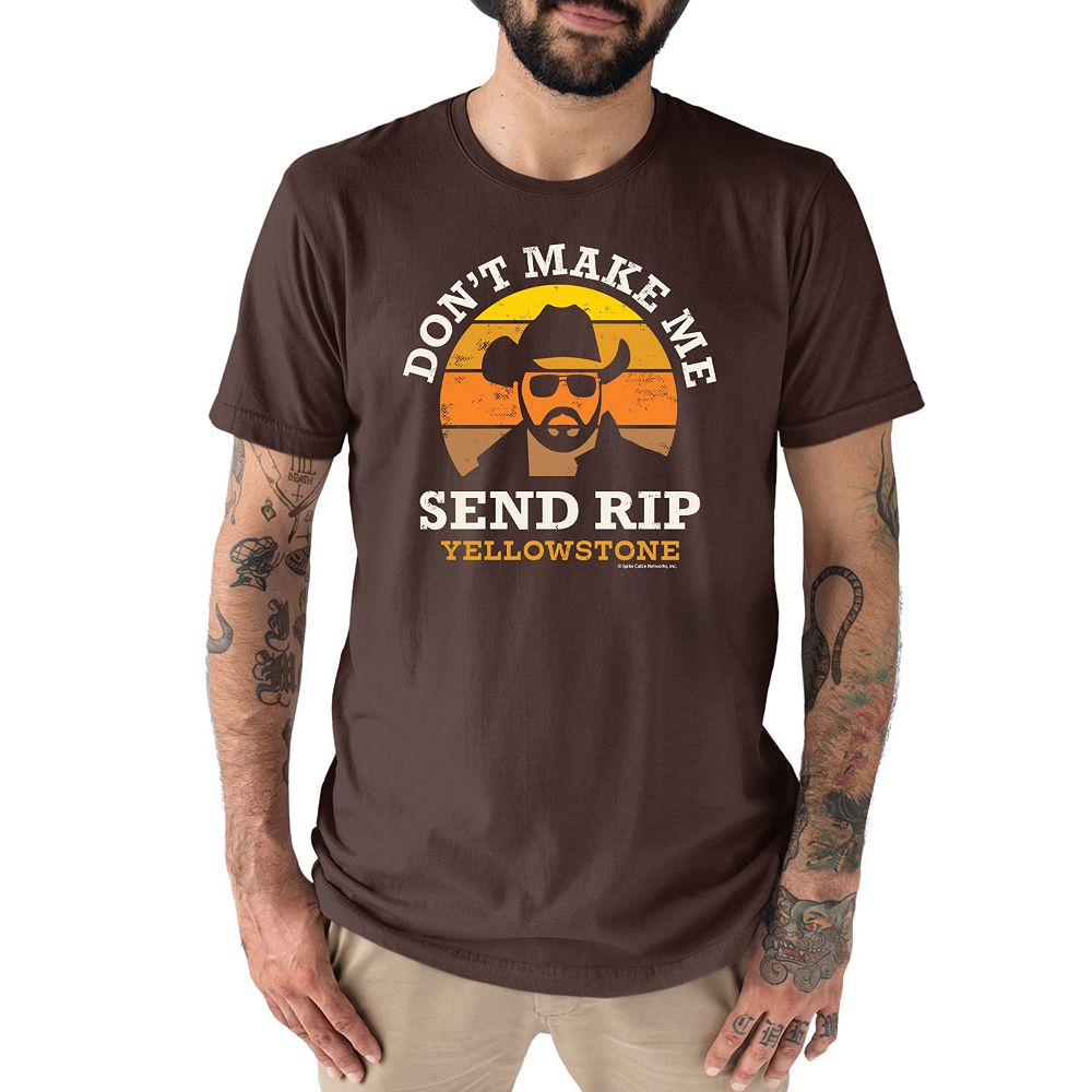 Men's Yellowstone Make Me Send Rip Tee