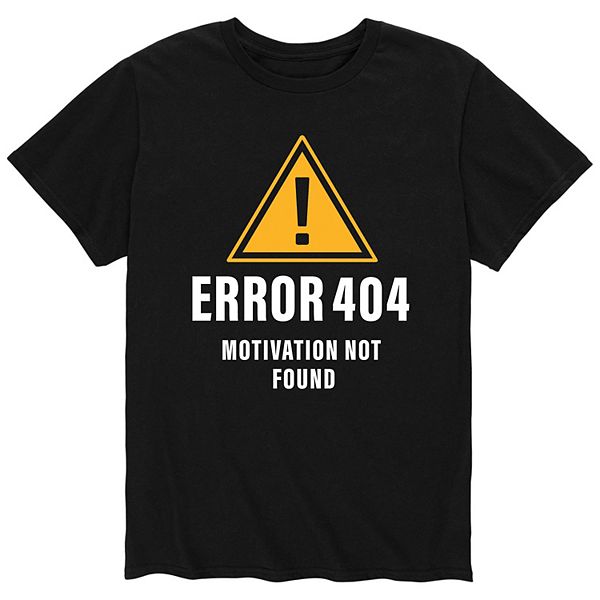 Men's Error 404 Tee