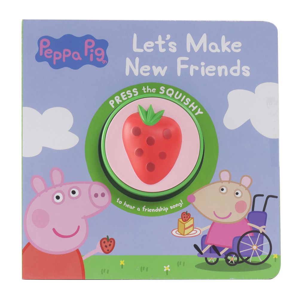 Peppa Pig 1-Button Squishy Children's Book