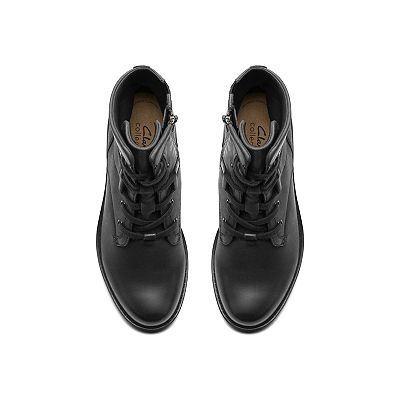 Clarks Hearth Parker Women's Leather Lace-Up Boots