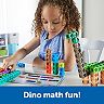 Learning Resources Mathlink Cubes Kindergarten Math Activity Set: Dino ...