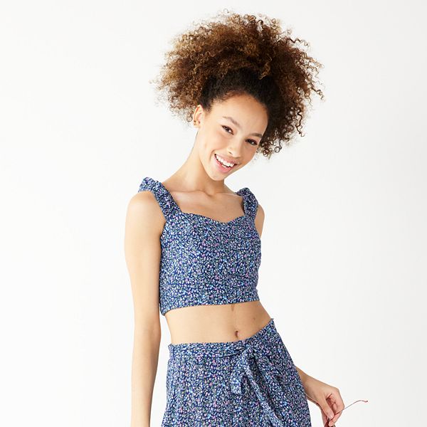 Juniors' Rewind Molded Cup Tank Top