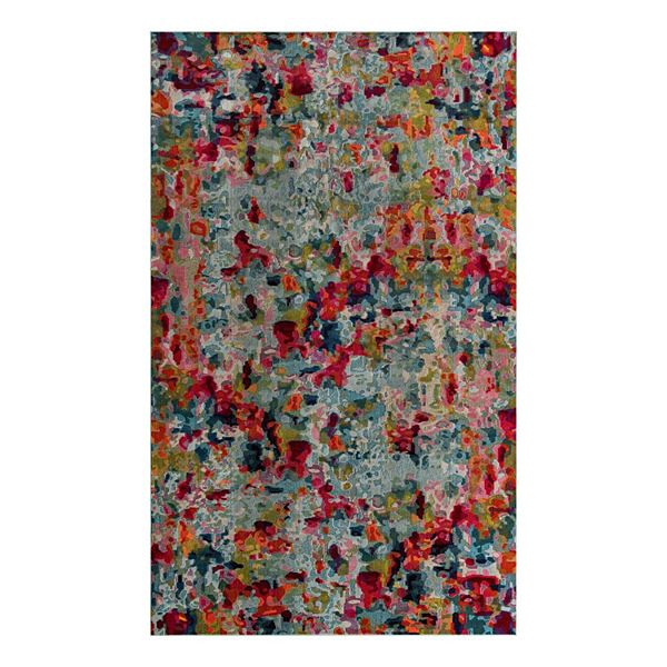 Unique Loom Champagne Chromatic Rug