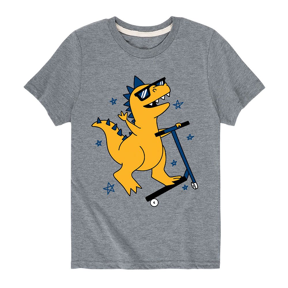 Boys 8-20 Mohawk Scooter Dino Graphic Tee