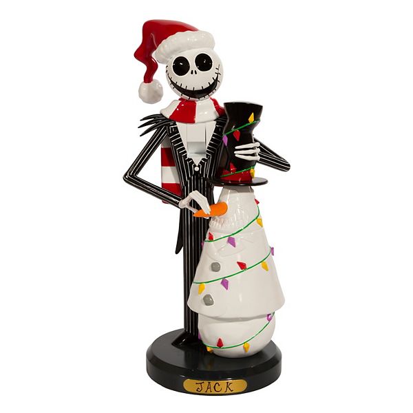 Disney 11" Nightmare Before Christmas Jack Skellington with Snowman ...