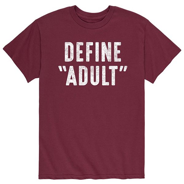 Men's Define Adult Tee