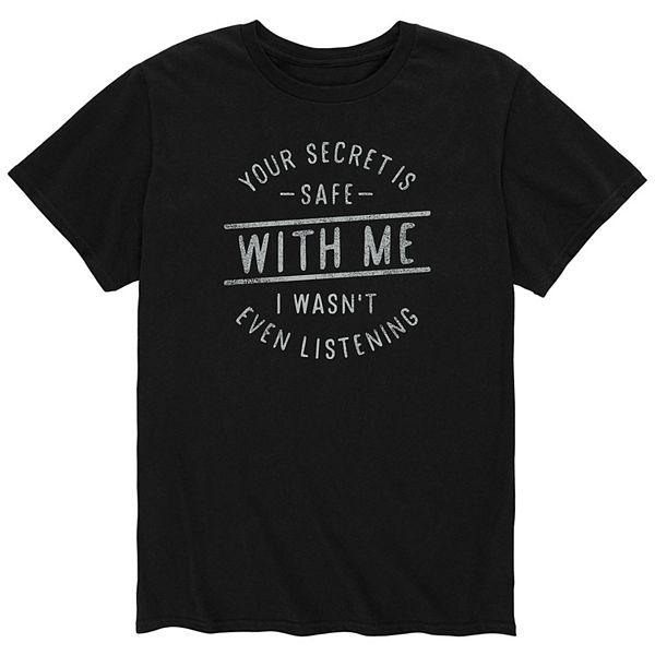 Men's Secret Safe With Me Tee