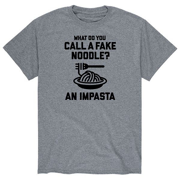 Men's Fake Noodle Impasta Tee