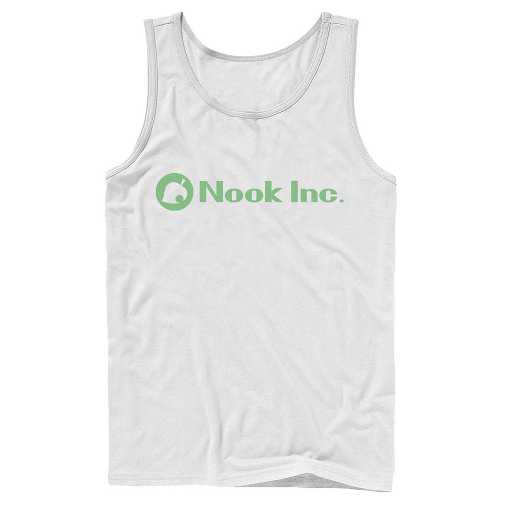 Men's Animal Crossing: New Horizons Nook Inc. Leaf Icon Tank Top