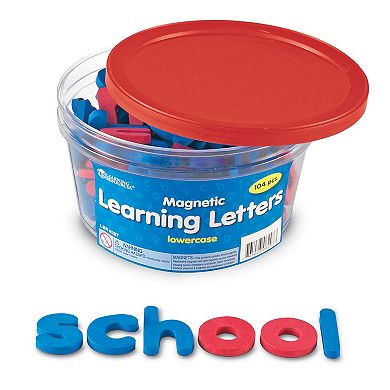 Learning Resources Magnetic Learning Letters: Lowercase Set