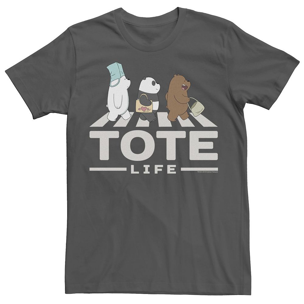 Men's Cartoon Network We Bare Bears Tote Life Tee