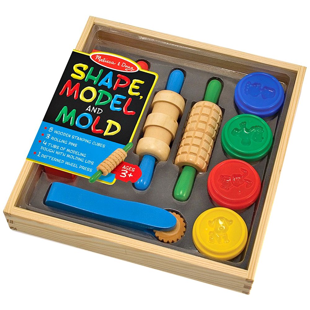 Melissa & Doug Shape, Model & Mold Modeling Clay Kit