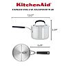 KitchenAid® 2-qt. Stainless Steel Saucepan with Measuring Marks