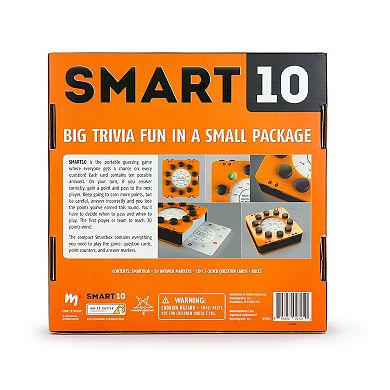 Smart 10 Quiz Game by Bananagrams